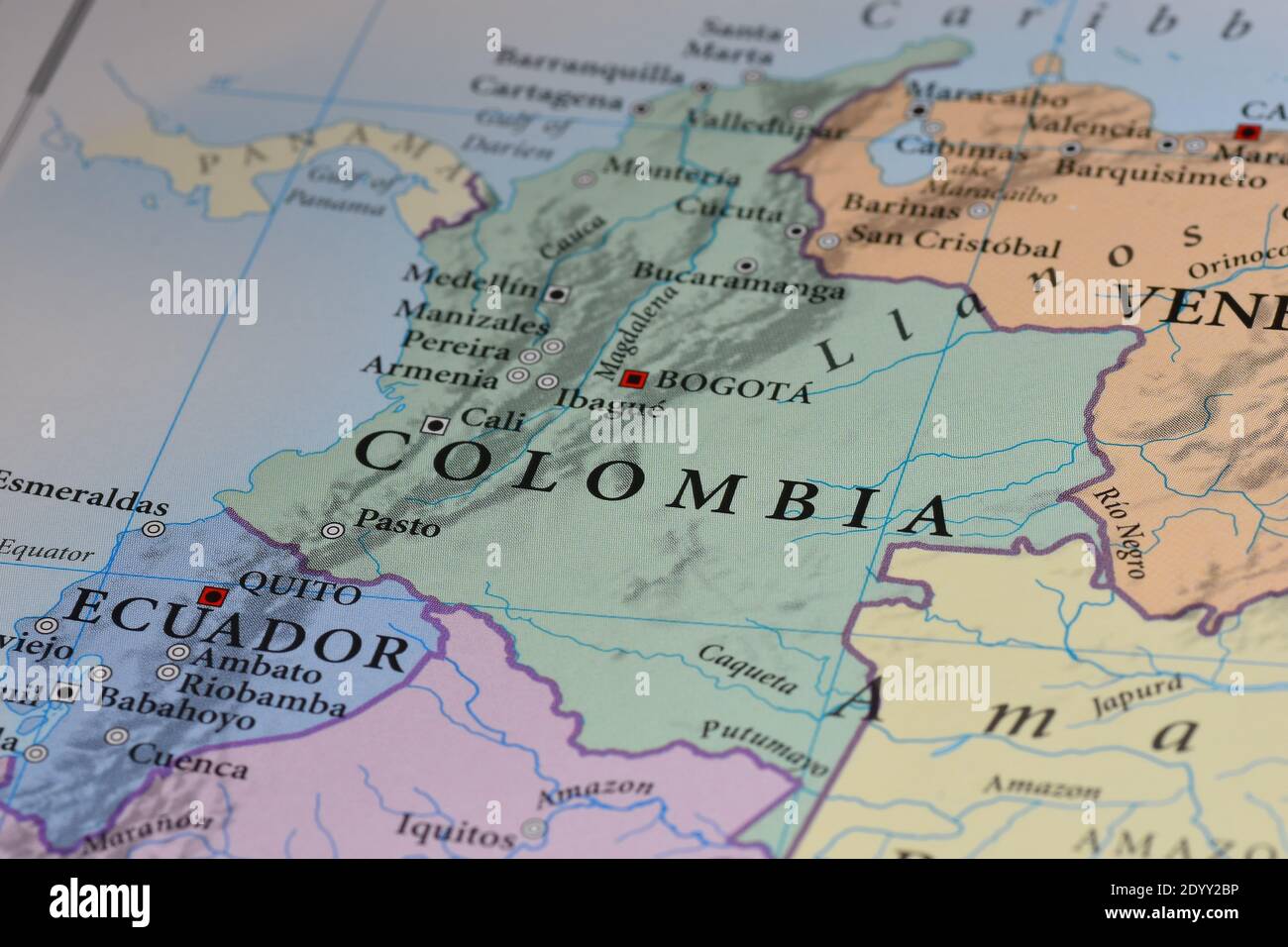 Map colombia immagini e fotografie stock ad alta risoluzione - Alamy