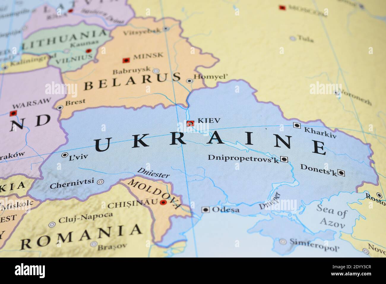 Ucraina mappa immagini e fotografie stock ad alta risoluzione - Alamy