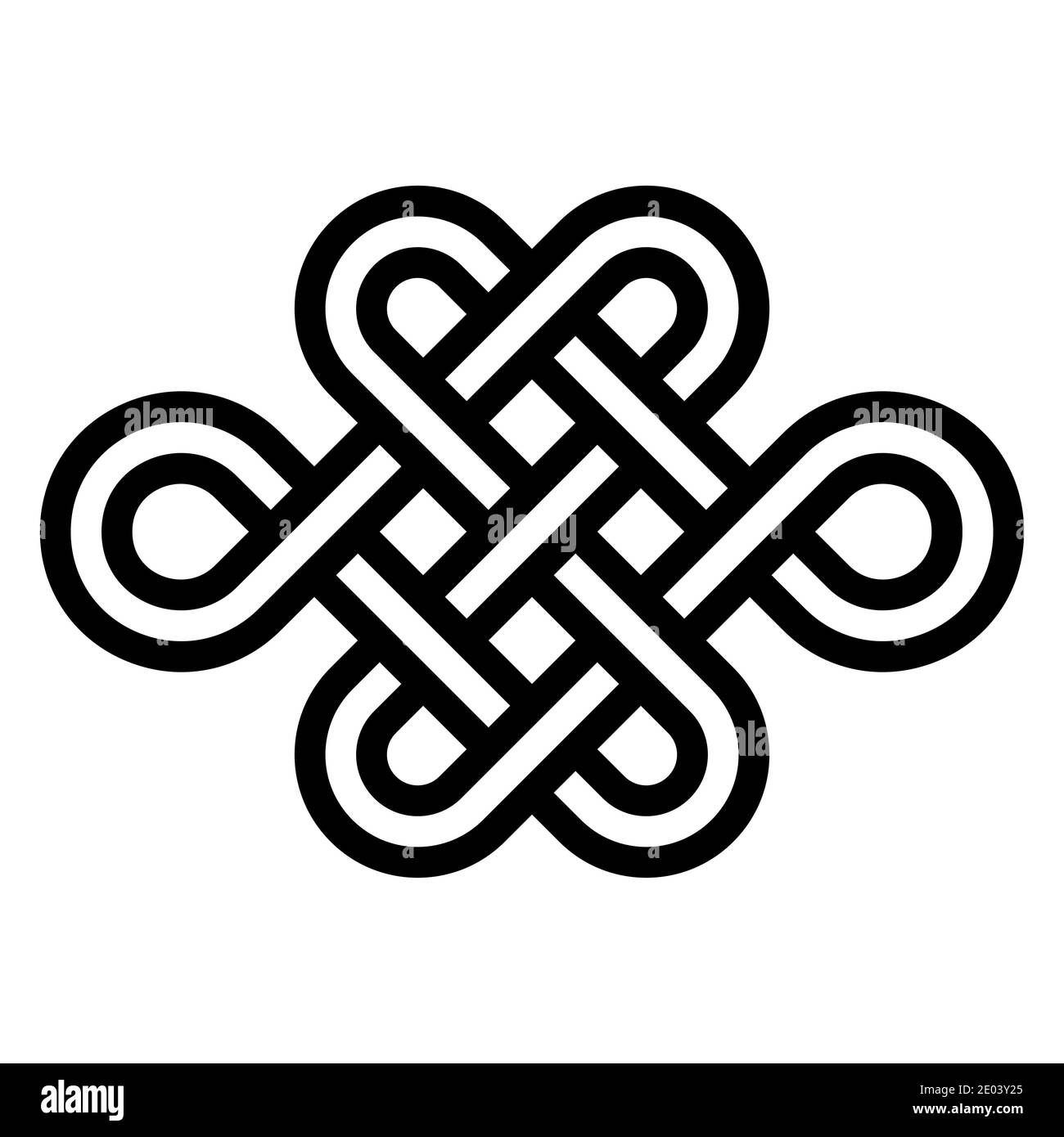 Simbolo della vita eterna Immagini Vettoriali Stock - Alamy