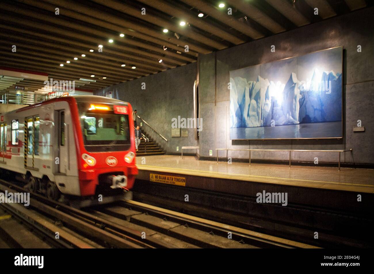 Mapa del metro santiago de chile immagini e fotografie stock ad alta ...