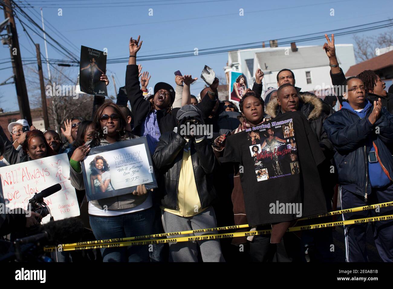 Deces de whitney houston immagini e fotografie stock ad alta ...