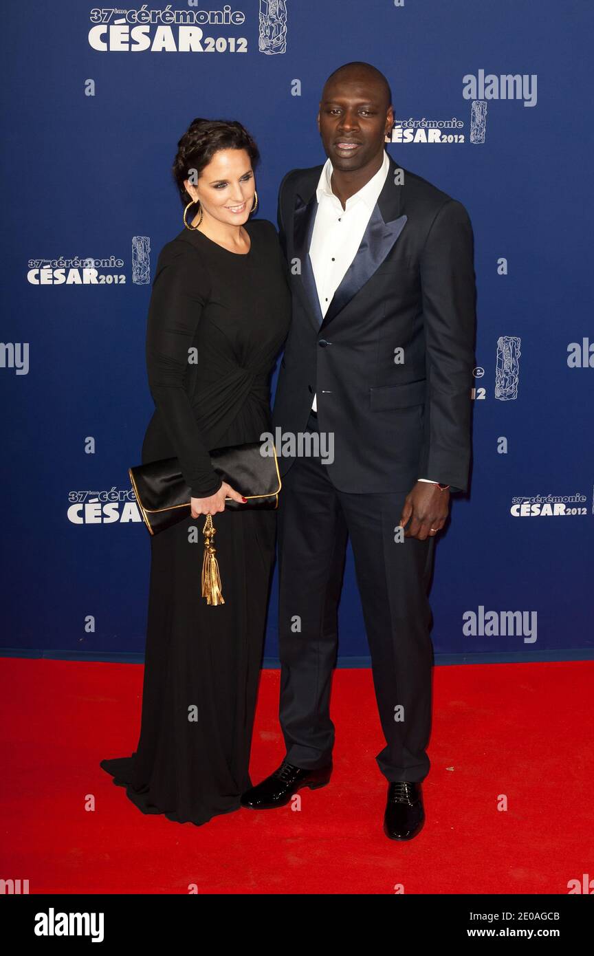 Omar Sy e sua moglie Helene Sy arrivarono alla 37a cerimonia annuale ...