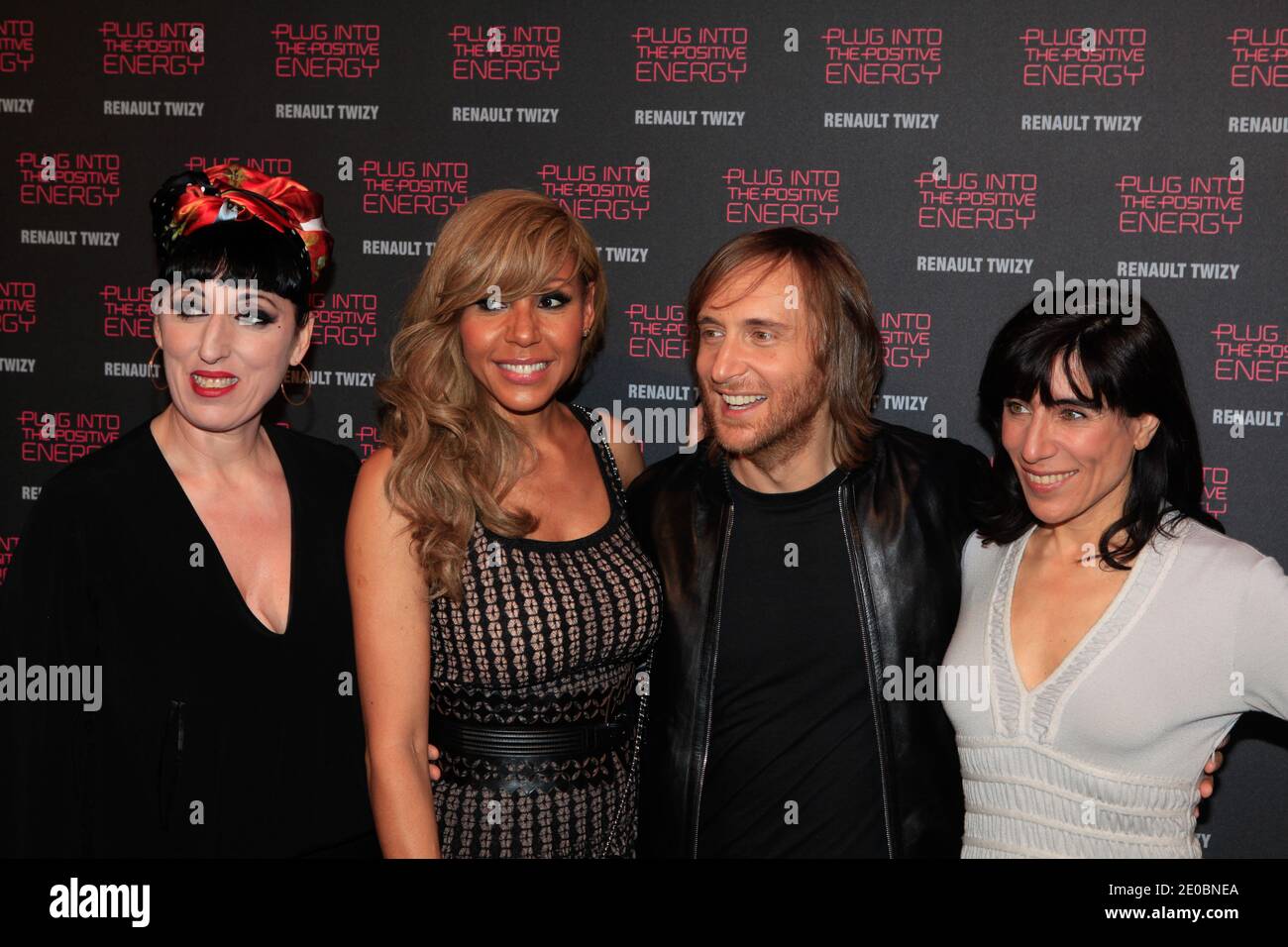 Renault twizy di cathy e david guetta immagini e fotografie stock ad ...