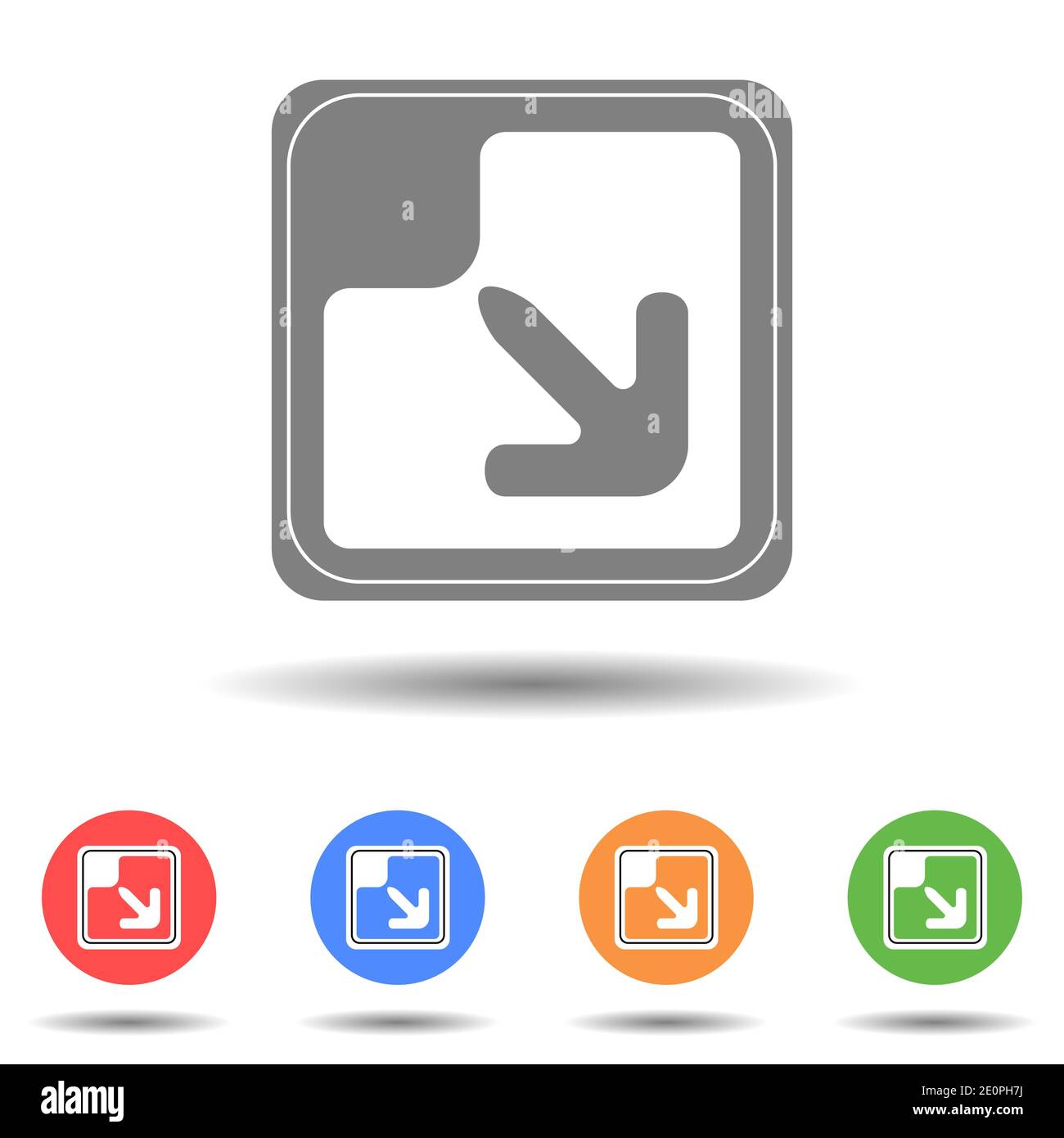 Minimize button immagini e fotografie stock ad alta risoluzione - Alamy