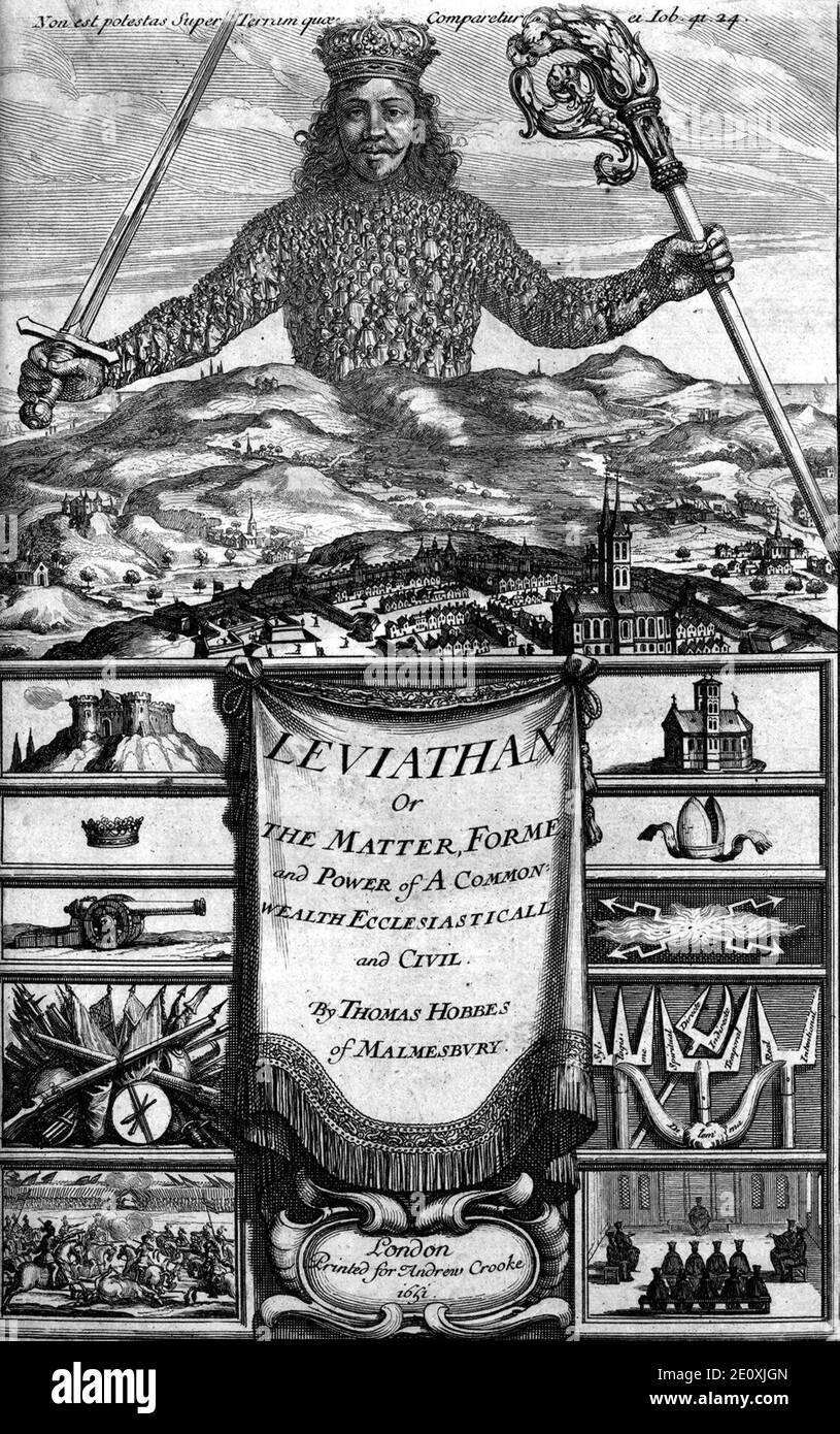 Leviatano di hobbes immagini e fotografie stock ad alta risoluzione - Alamy
