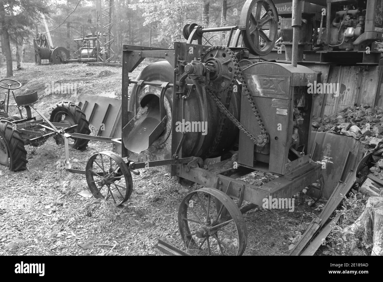 Vecchie macchine da miniera immagini e fotografie stock ad alta ...