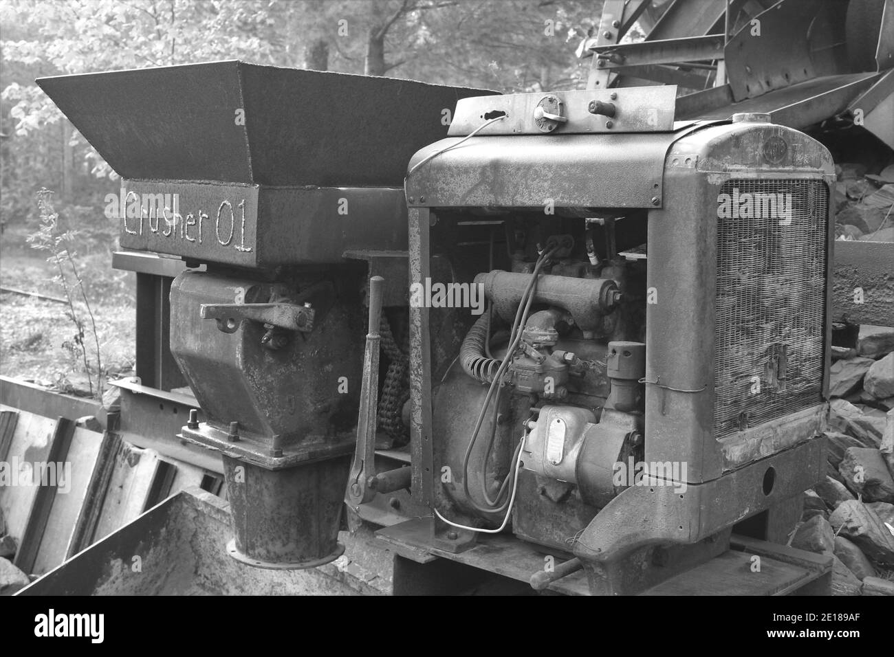 Vecchie macchine da miniera immagini e fotografie stock ad alta ...