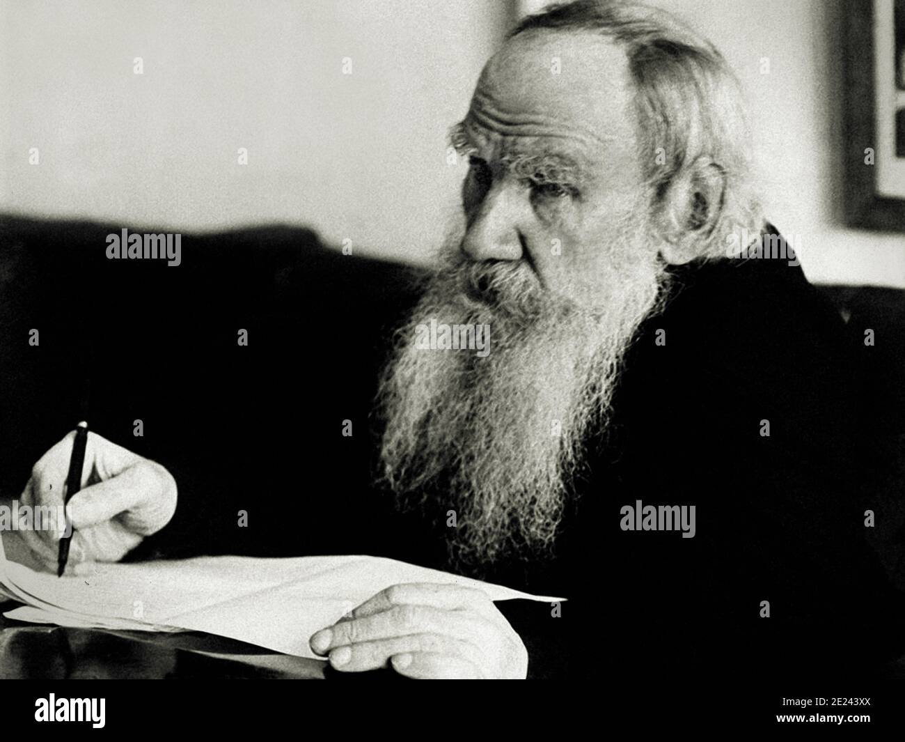Foto d'epoca del conte leo tolstoj immagini e fotografie stock ad alta ...