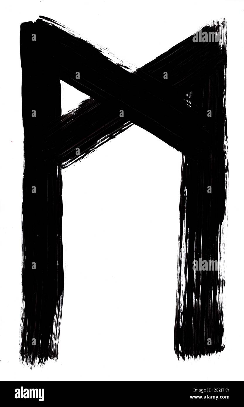 Anglo saxon runes immagini e fotografie stock ad alta risoluzione - Alamy