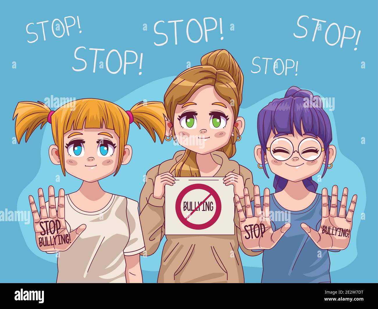 Bullismo di gruppo Immagini Vettoriali Stock - Pagina 2 - Alamy