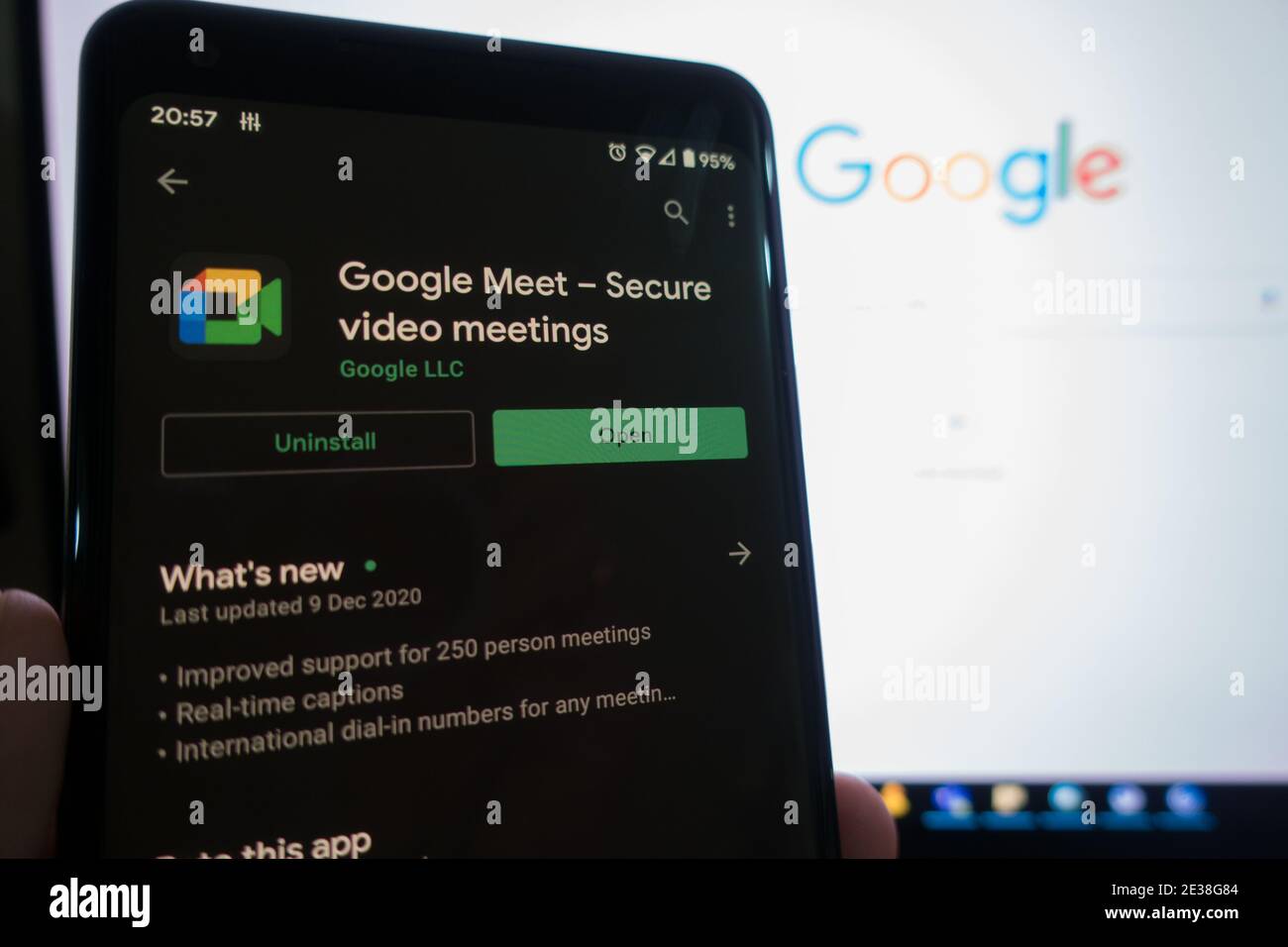 Google meet immagini e fotografie stock ad alta risoluzione - Alamy