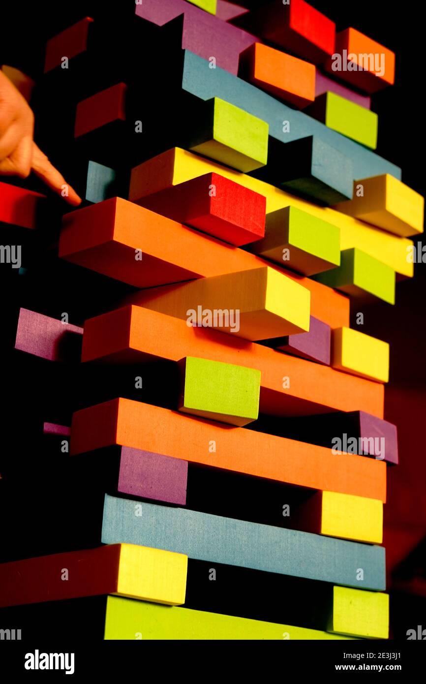 Giant jenga immagini e fotografie stock ad alta risoluzione - Alamy