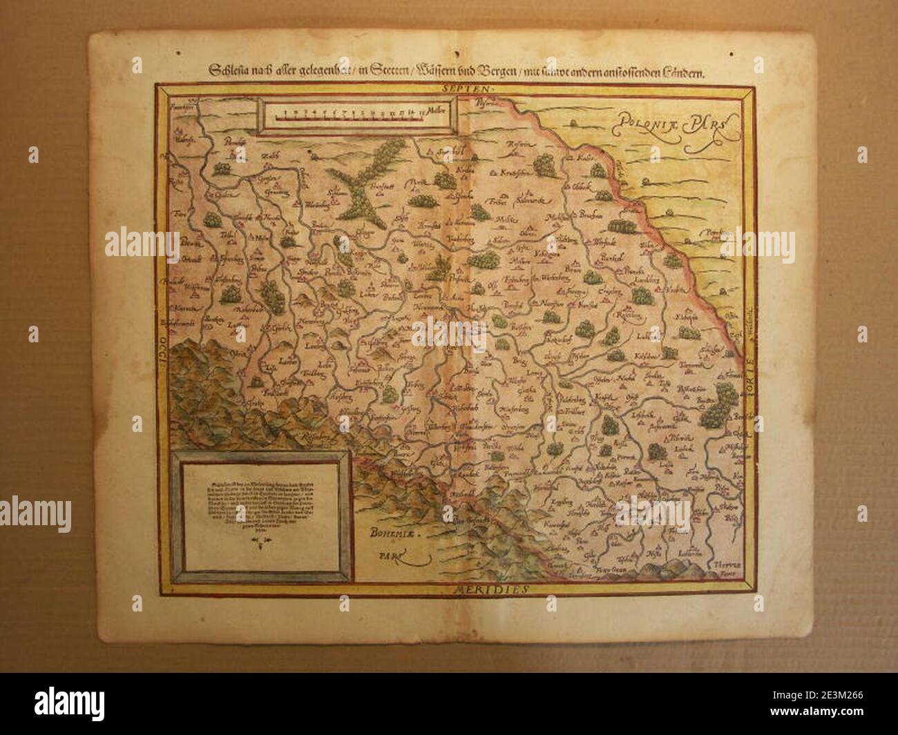 Mappa della slesia immagini e fotografie stock ad alta risoluzione - Alamy