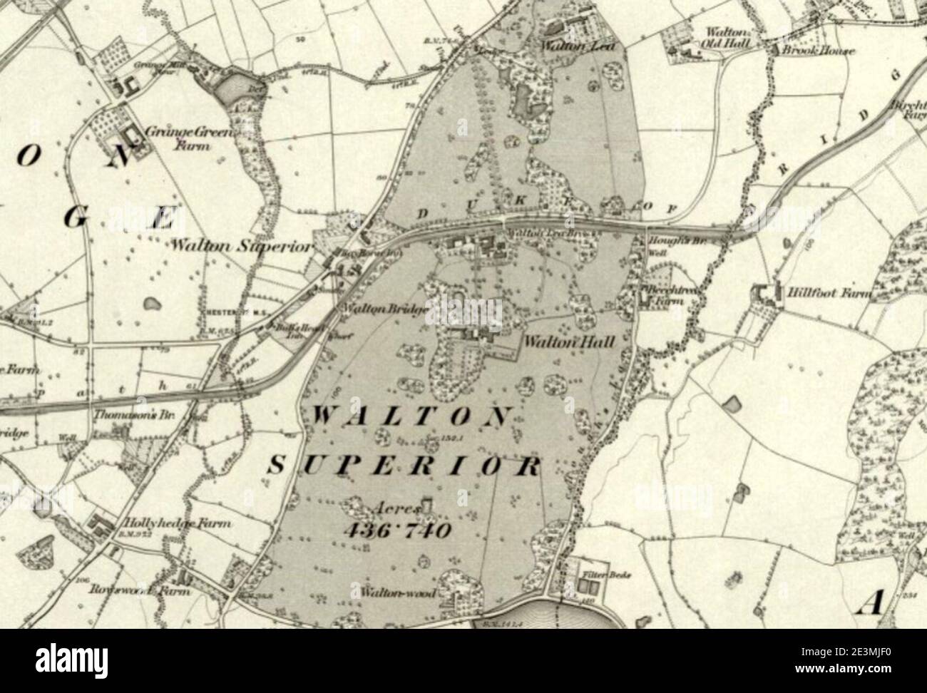 Mappa di warrington immagini e fotografie stock ad alta risoluzione - Alamy