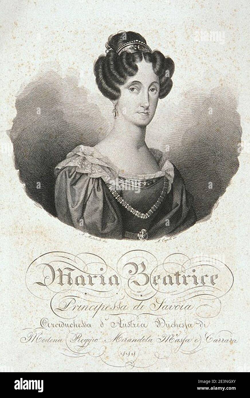 Maria beatrice di savoia immagini e fotografie stock ad alta ...