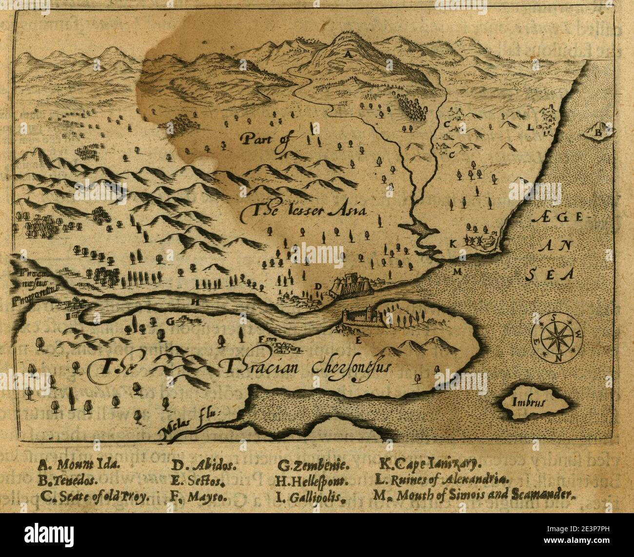 Mappa dei dardanelli immagini e fotografie stock ad alta risoluzione ...
