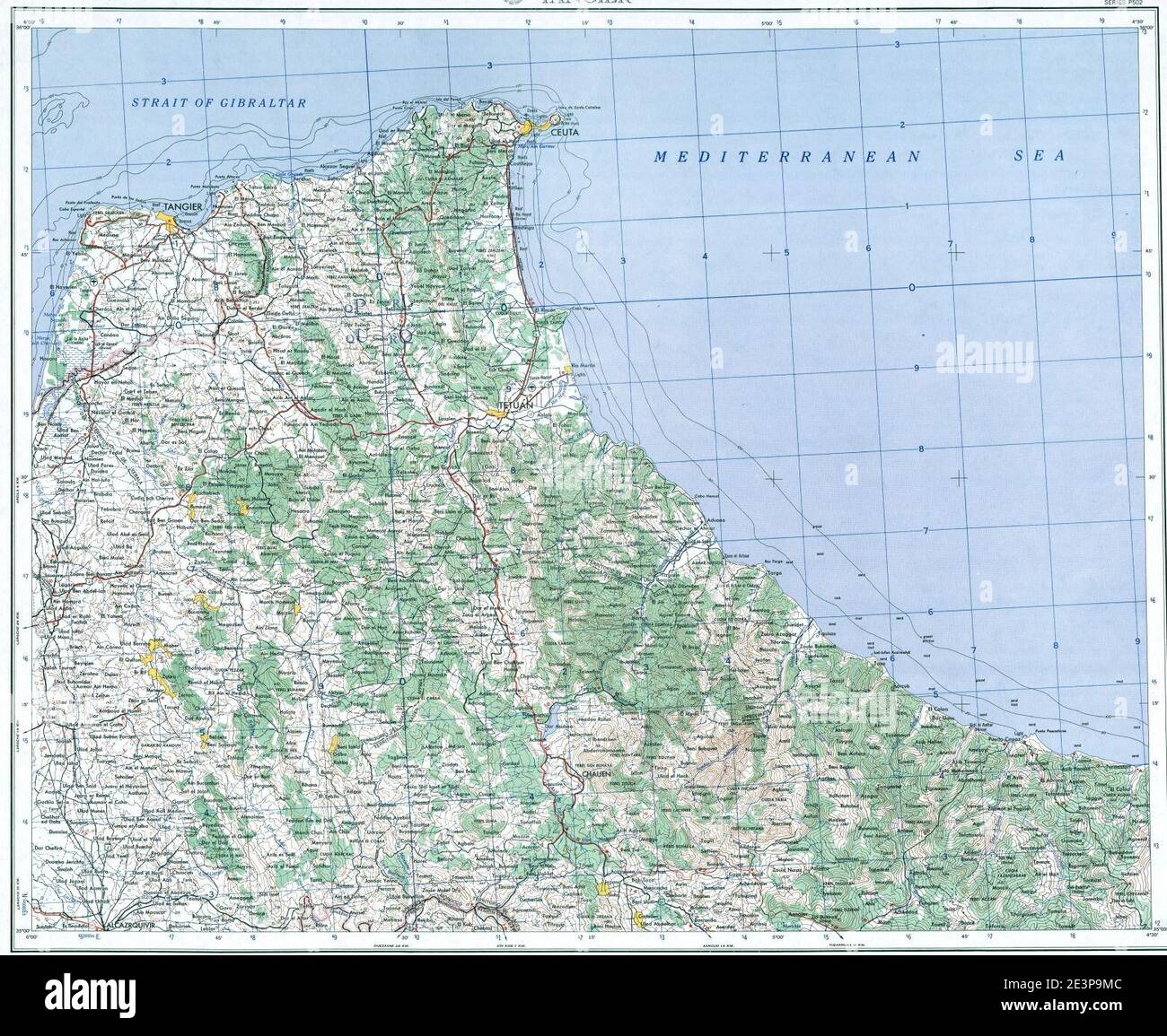 Mappa di tangeri immagini e fotografie stock ad alta risoluzione - Alamy