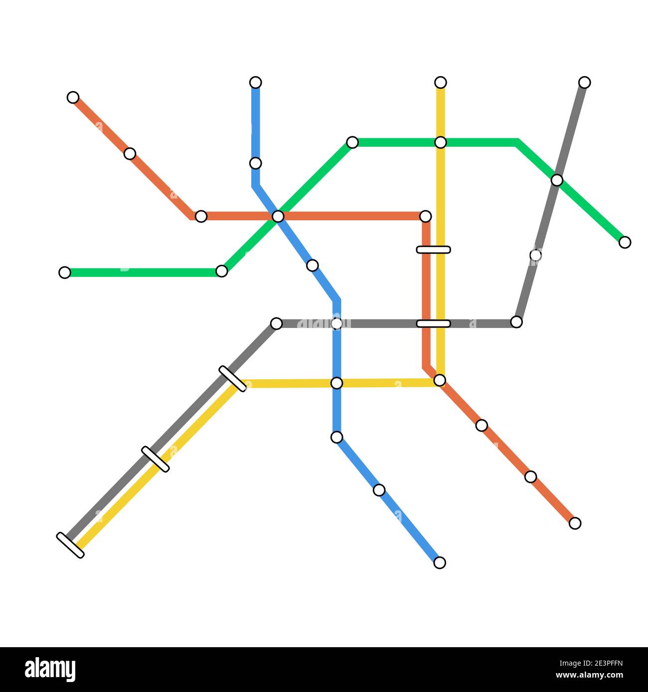 Mappa Della Metropolitana Di Londra Immagini senza sfondo e Foto Stock ...