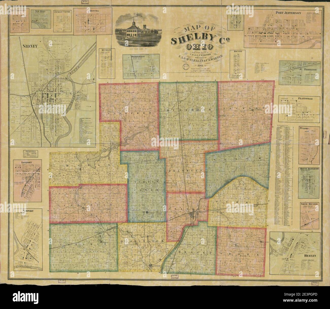 Mappa di shelby immagini e fotografie stock ad alta risoluzione - Alamy