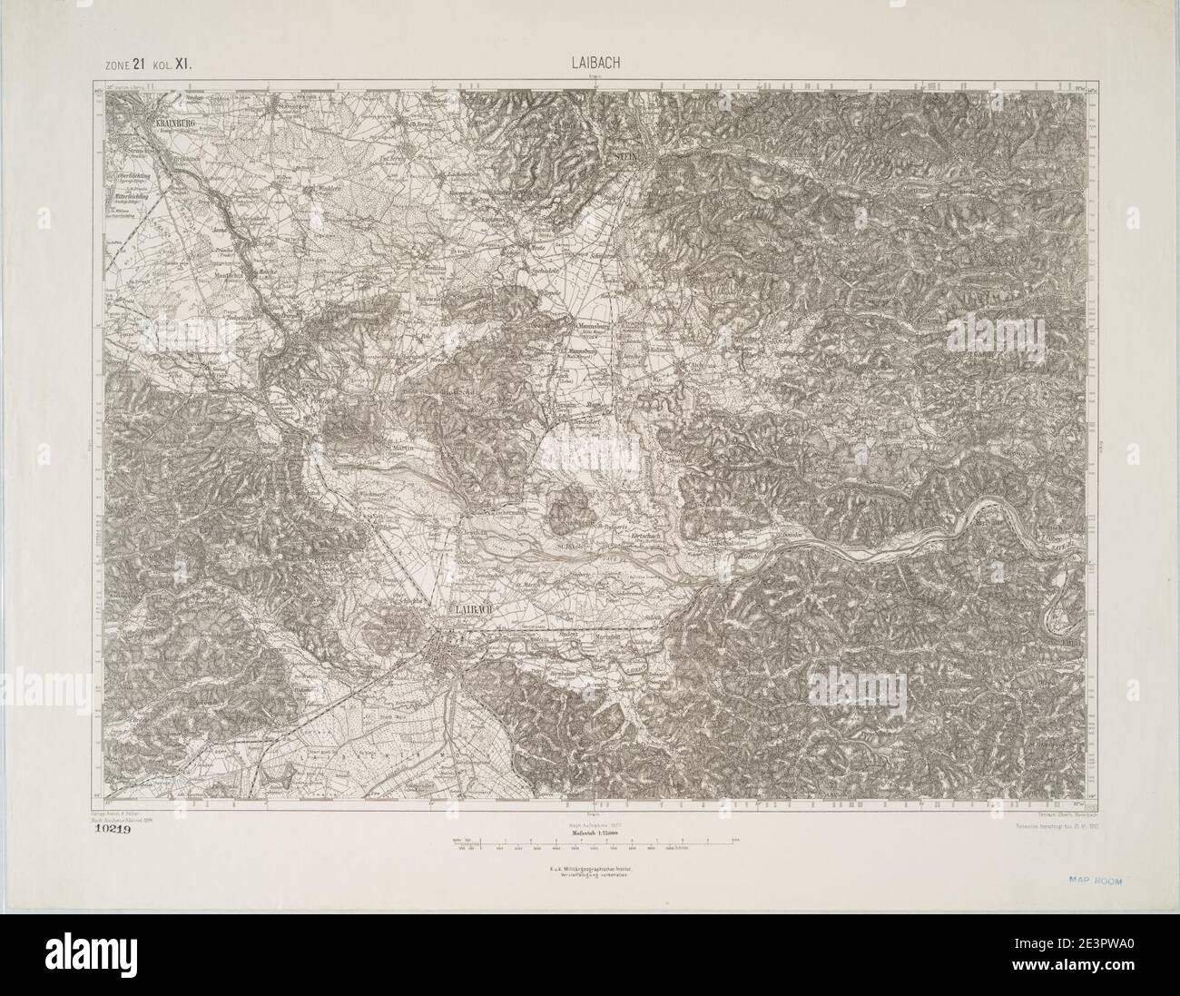Mappa di lubiana immagini e fotografie stock ad alta risoluzione - Alamy