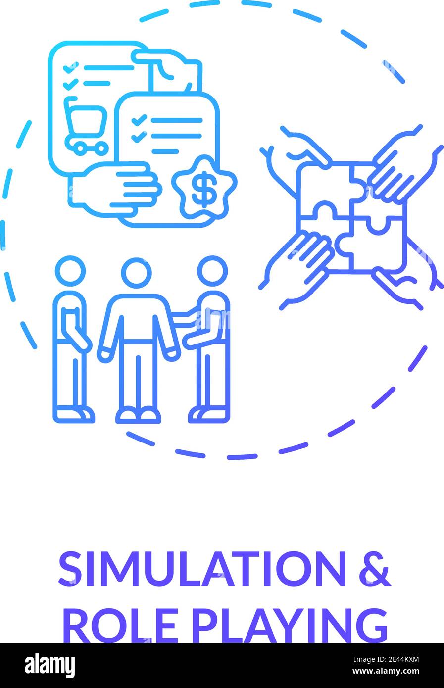 Metafora della simulazione immagini e fotografie stock ad alta ...