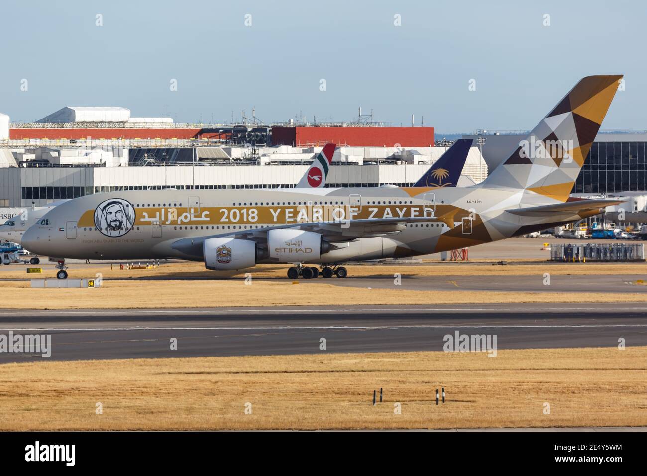 Aereo aereo di linea etihad a380 immagini e fotografie stock ad alta ...