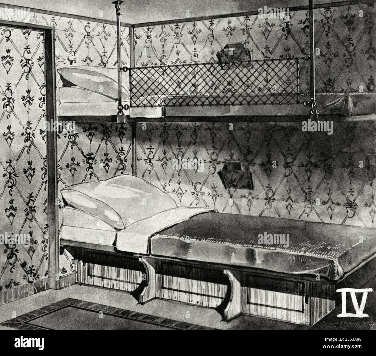 Interno del dirigibile zeppelin immagini e fotografie stock ad alta ...