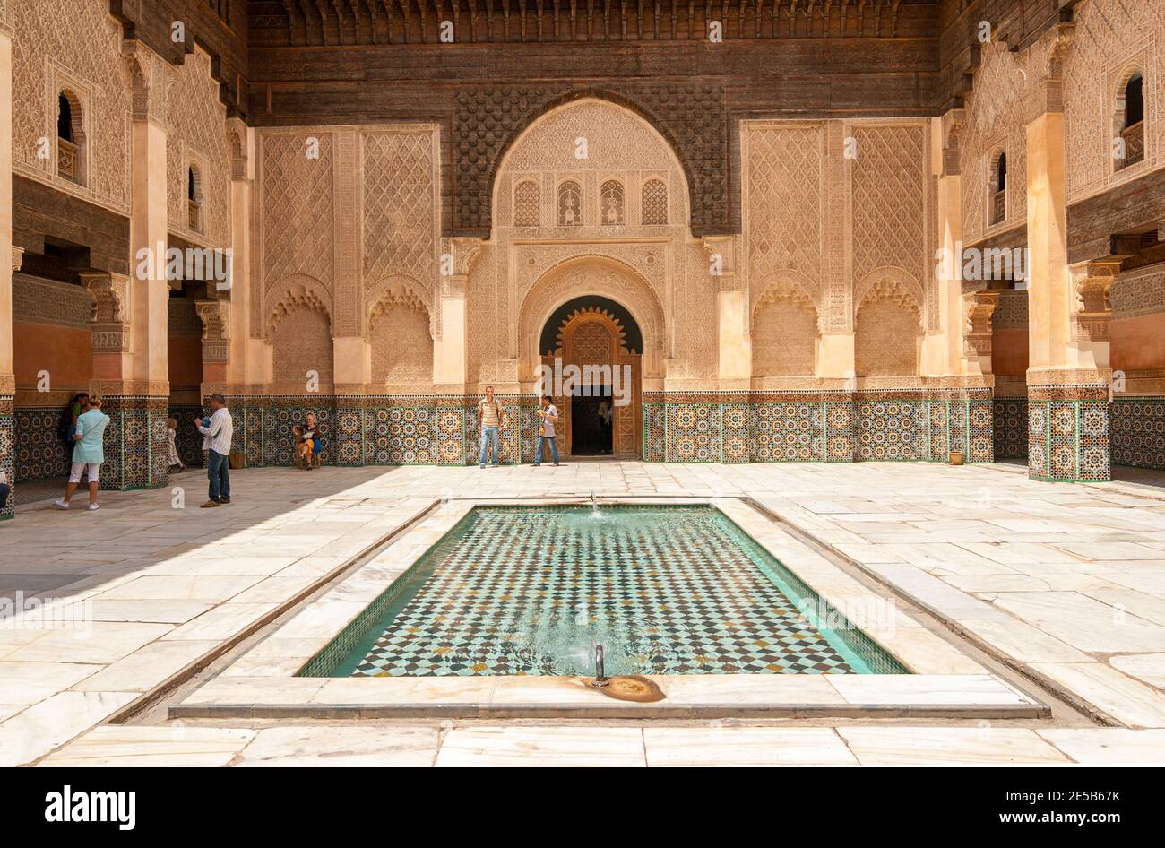 Ben youssef madrasa marrakech immagini e fotografie stock ad alta ...