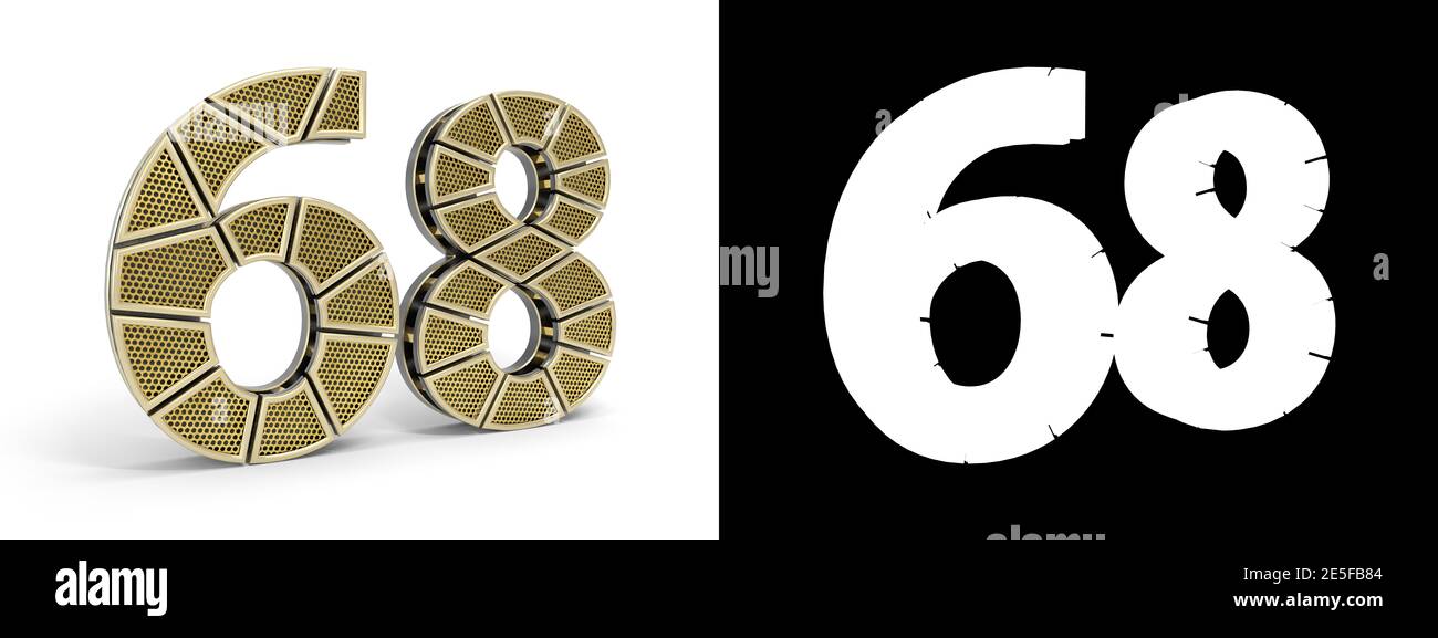 3d numero 68 immagini e fotografie stock ad alta risoluzione - Alamy