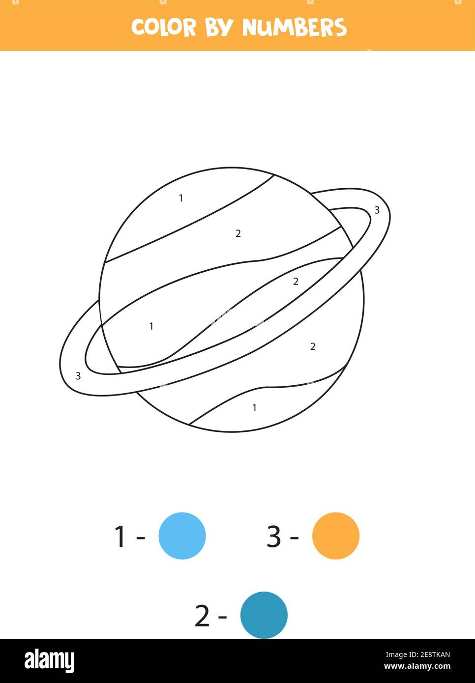 Pagina Da Colorare Del Pianeta Urano