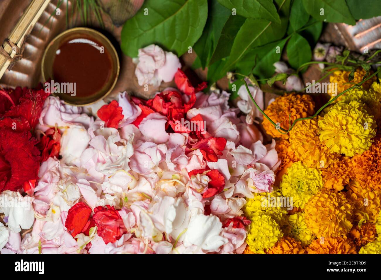 Pooja thali immagini e fotografie stock ad alta risoluzione - Alamy