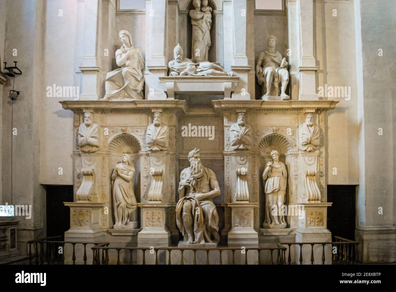Michelangelos mosè a san pietro in vincoli immagini e fotografie stock ...