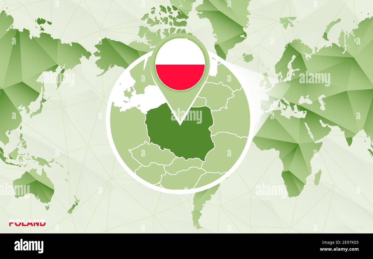 Mappa dei confini della polonia Immagini Vettoriali Stock - Alamy