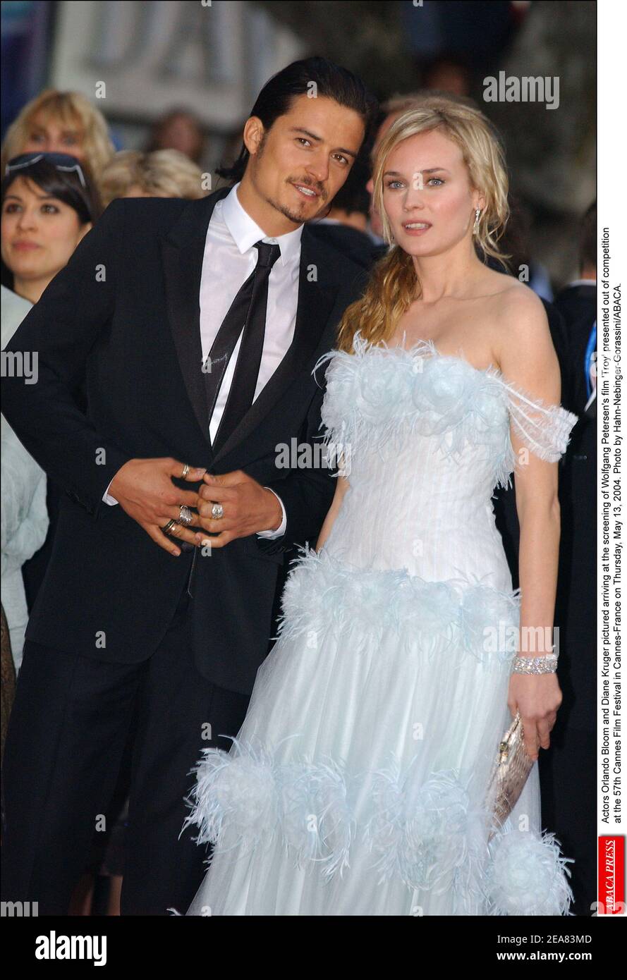 Diane kruger orlando bloom troy immagini e fotografie stock ad alta risoluzione - Alamy