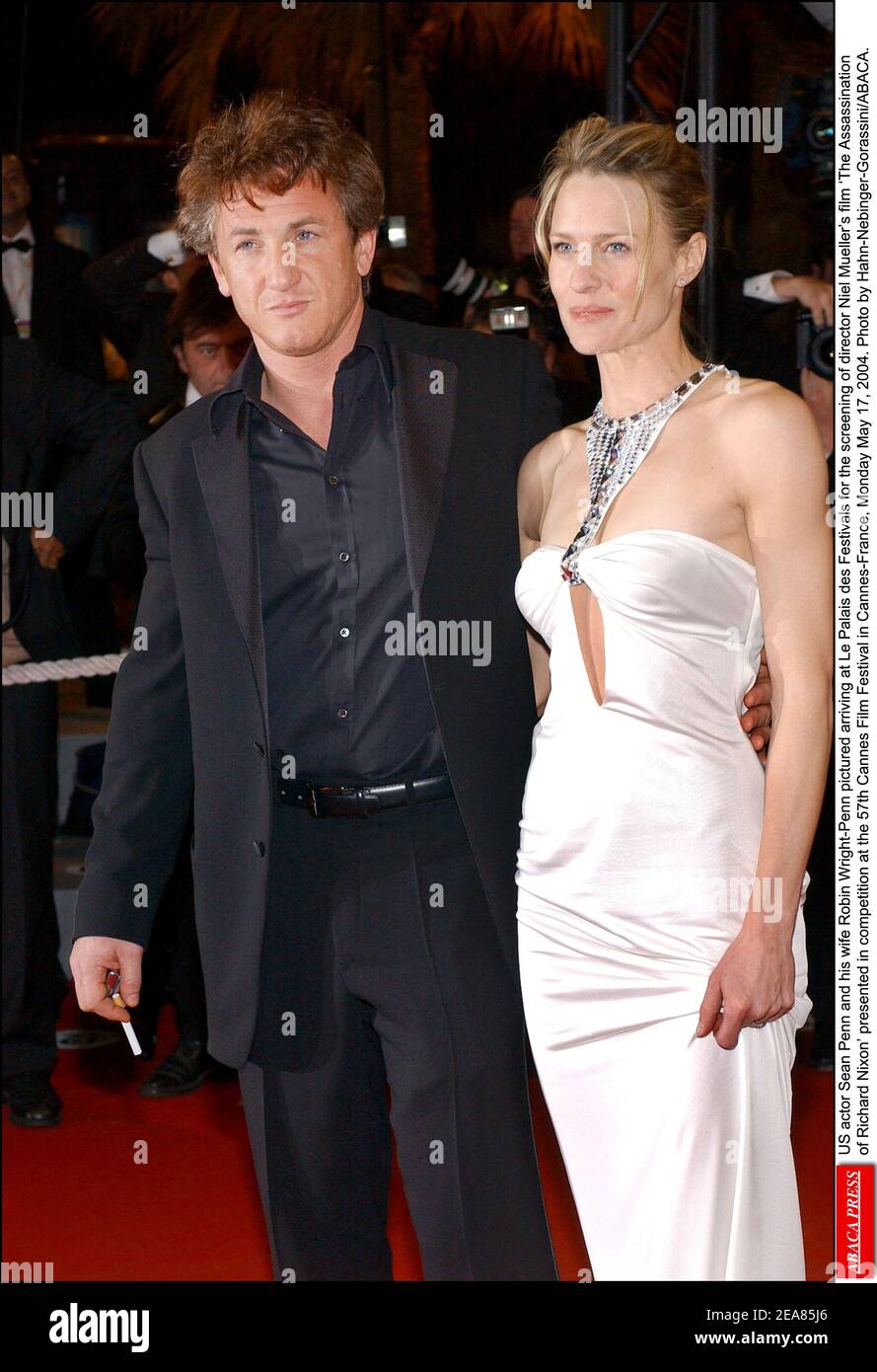 Sean penn and wife robin wright penn immagini e fotografie stock ad ...