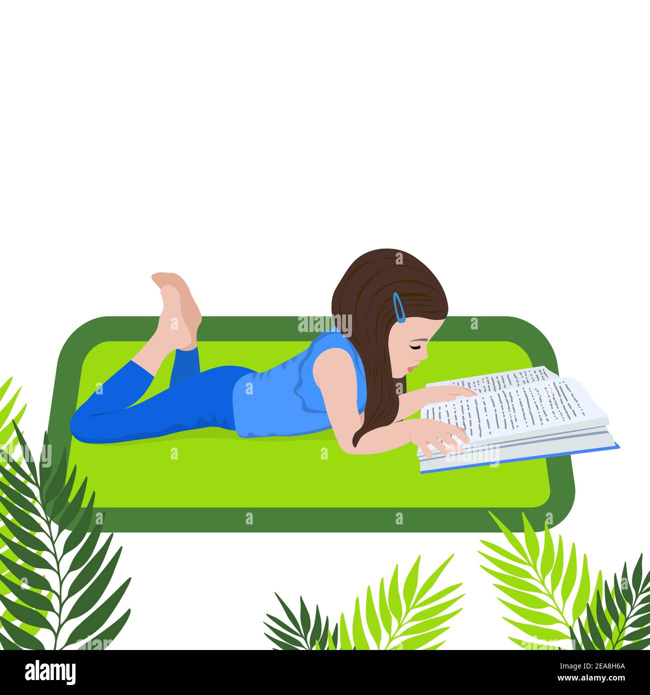 Bambino che fa i compiti cartoon Immagini Vettoriali Stock - Alamy