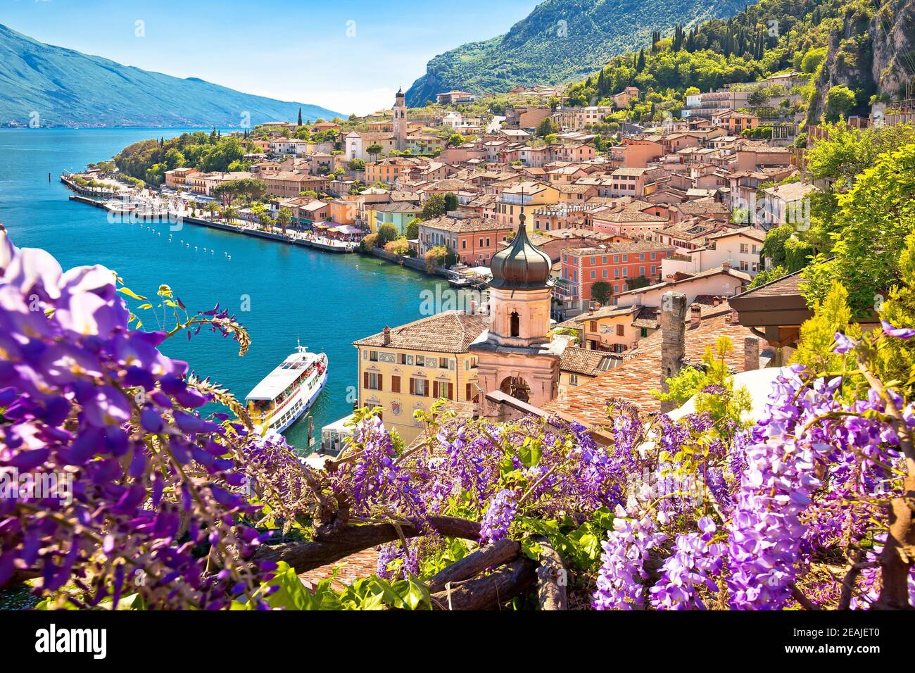 Limone sul garda sul lago di garda immagini e fotografie stock ad alta ...