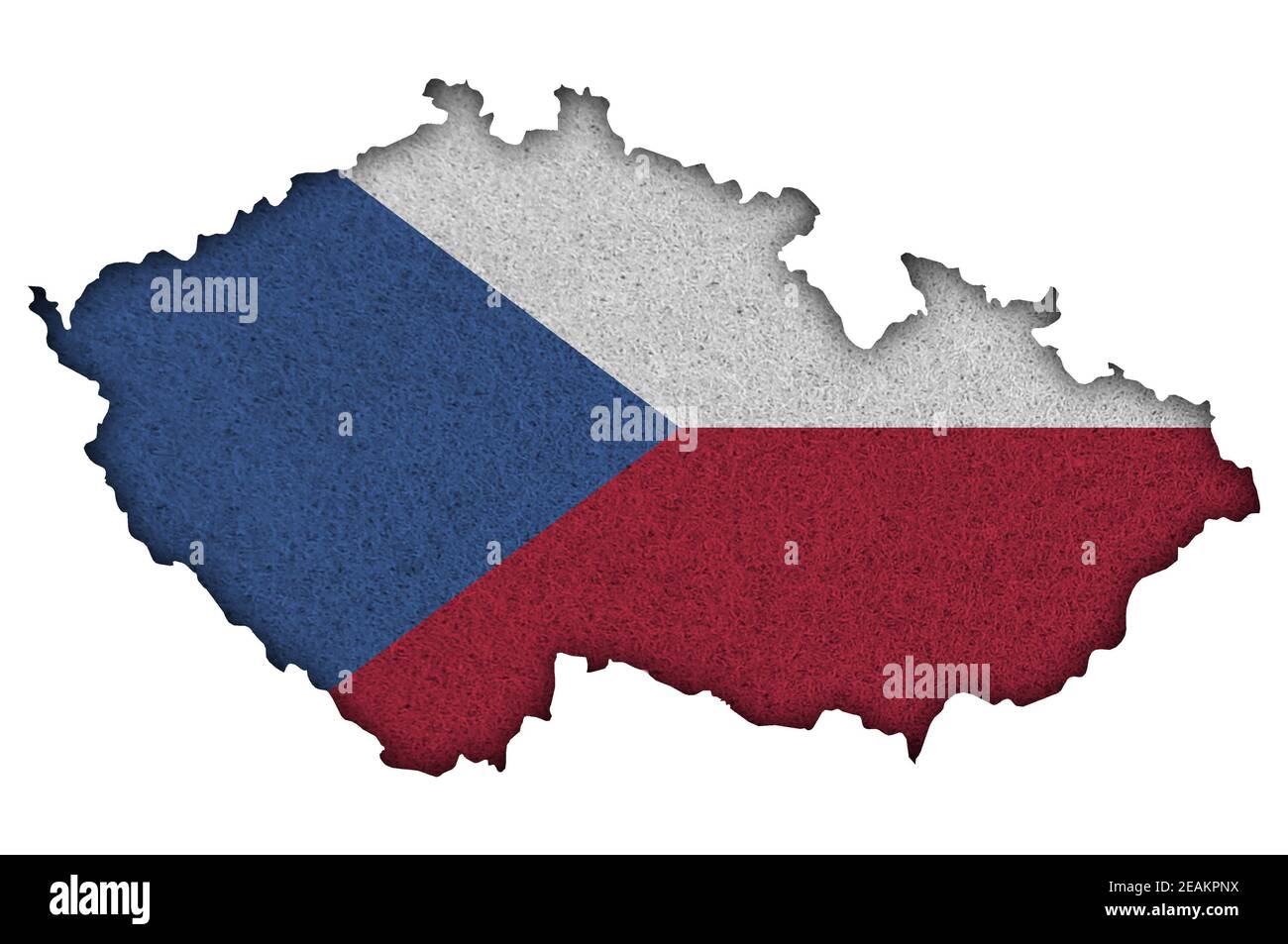 Repubblica ceca cartina immagini e fotografie stock ad alta risoluzione ...