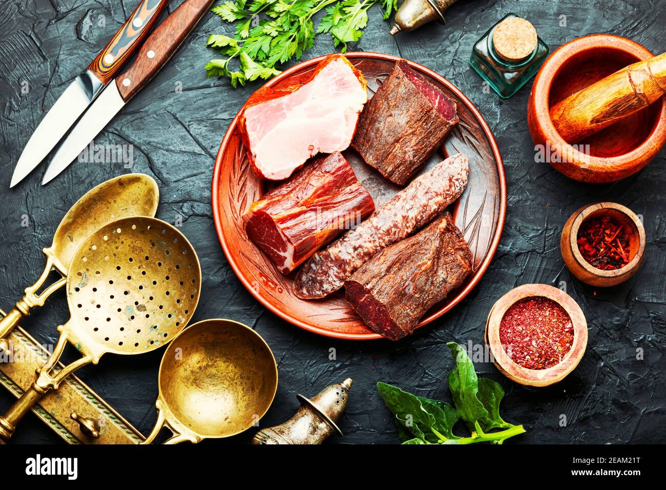 Tabla de cortes de carne immagini e fotografie stock ad alta ...