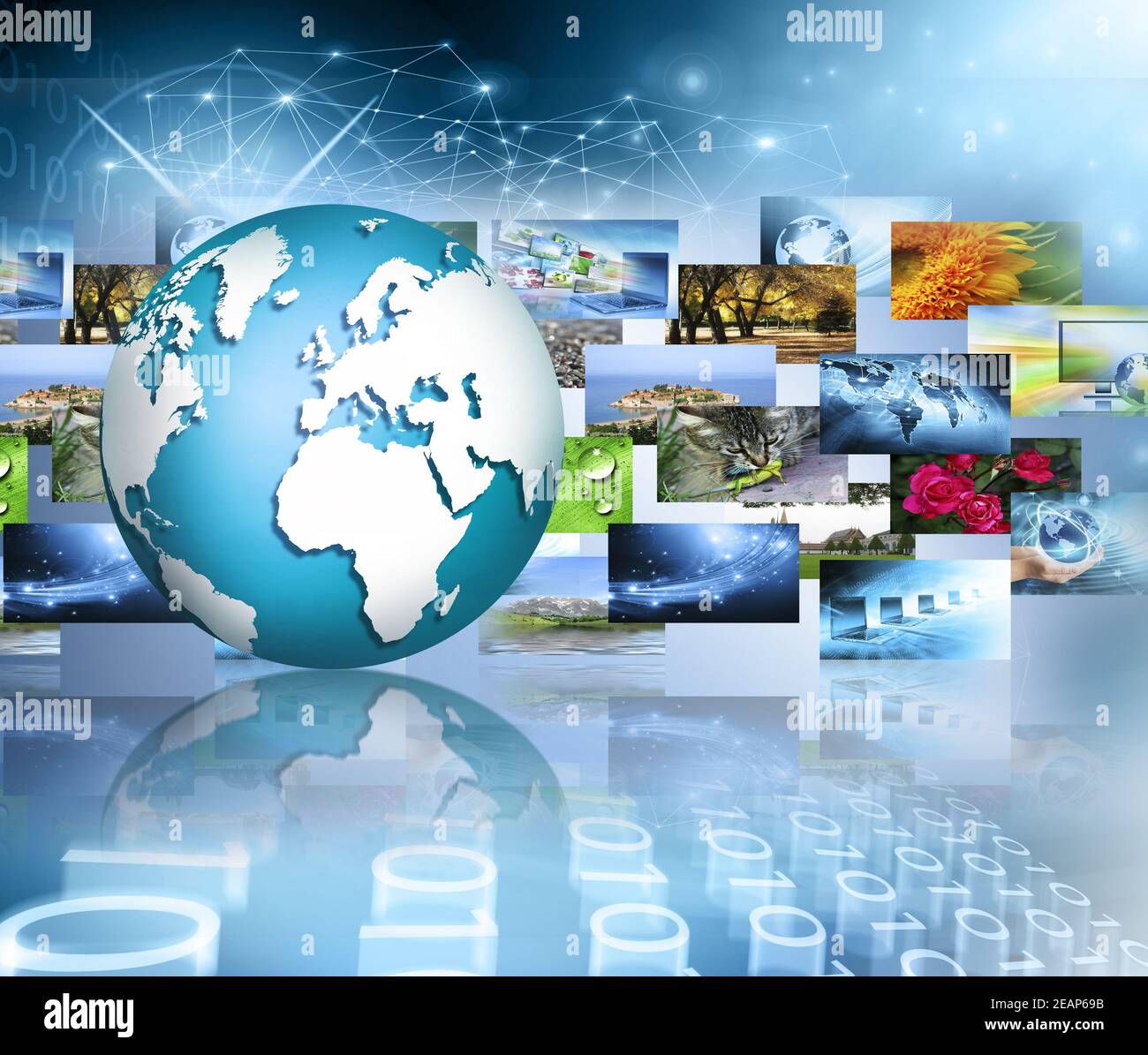 Mappa Di Rete Immagini e Fotos Stock - Alamy