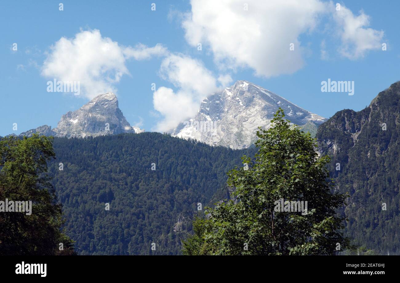 Gruppo watzmann watzmannmasiv immagini e fotografie stock ad alta ...