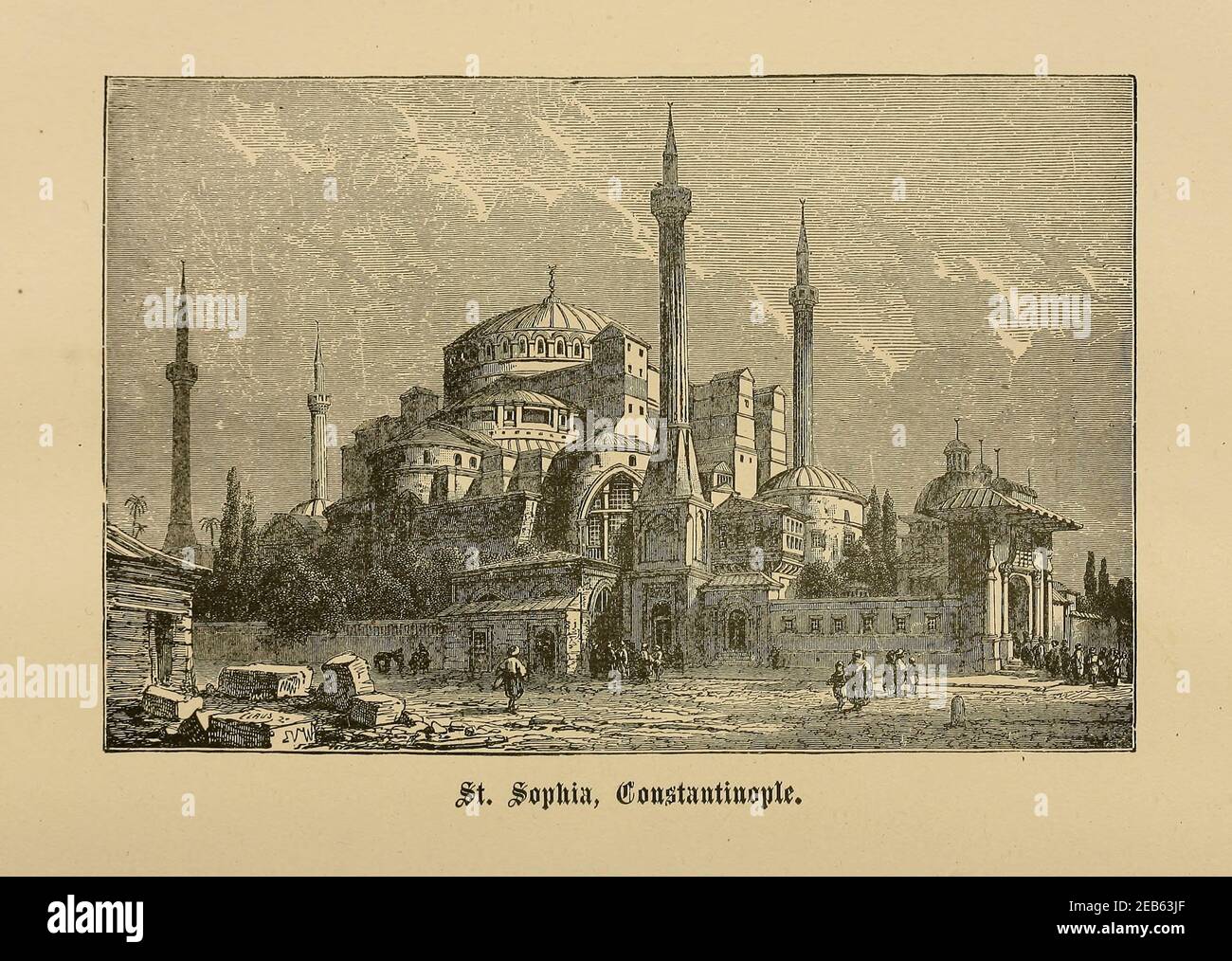 Antica incisione di istanbul immagini e fotografie stock ad alta ...