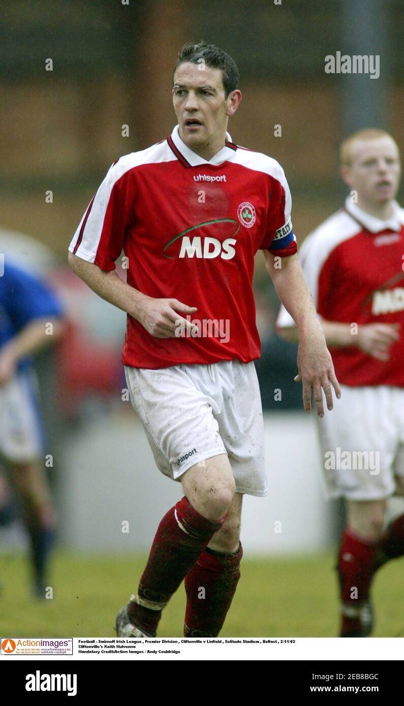 Calcio irlandese cliftonville immagini e fotografie stock ad alta ...