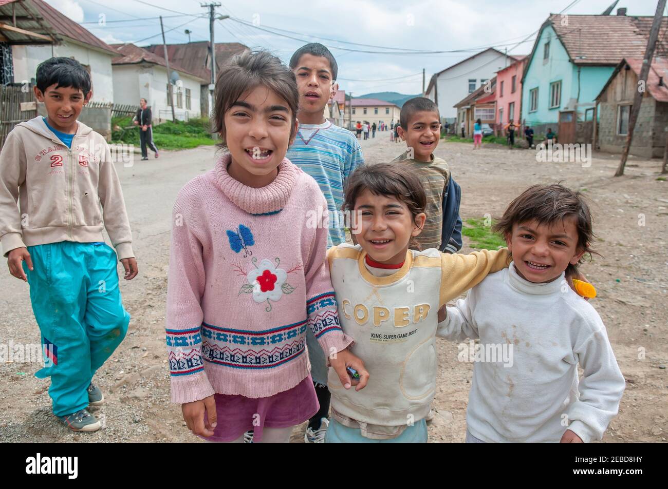 Bambini zingari slovacchia immagini e fotografie stock ad alta ...