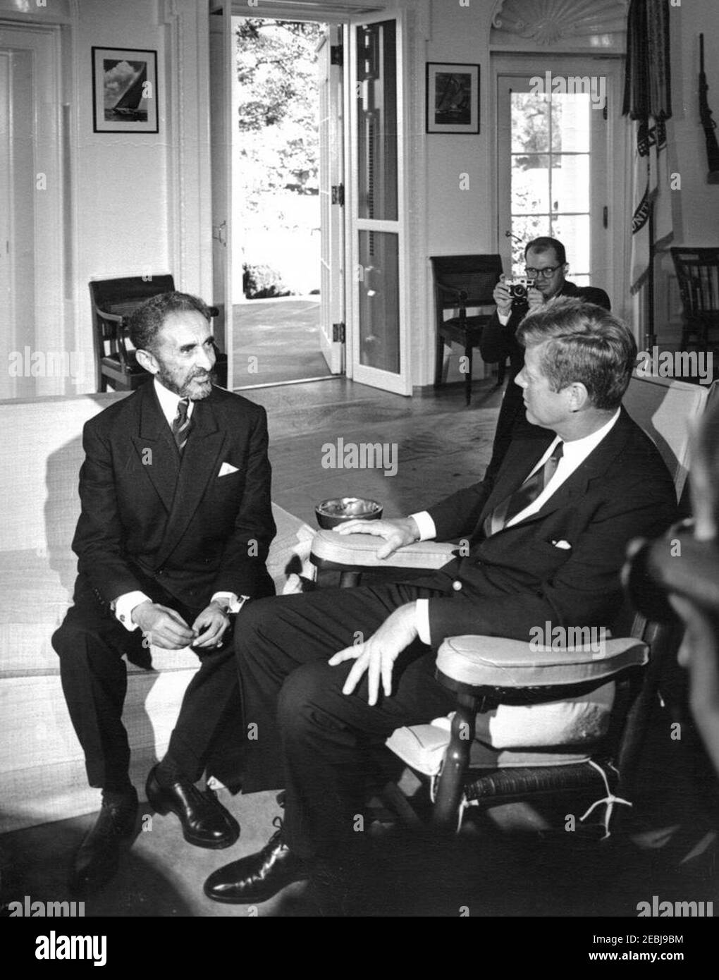 Incontro con Haile Selassie i, Imperatore d'Etiopia, ore 16:33. Il ...