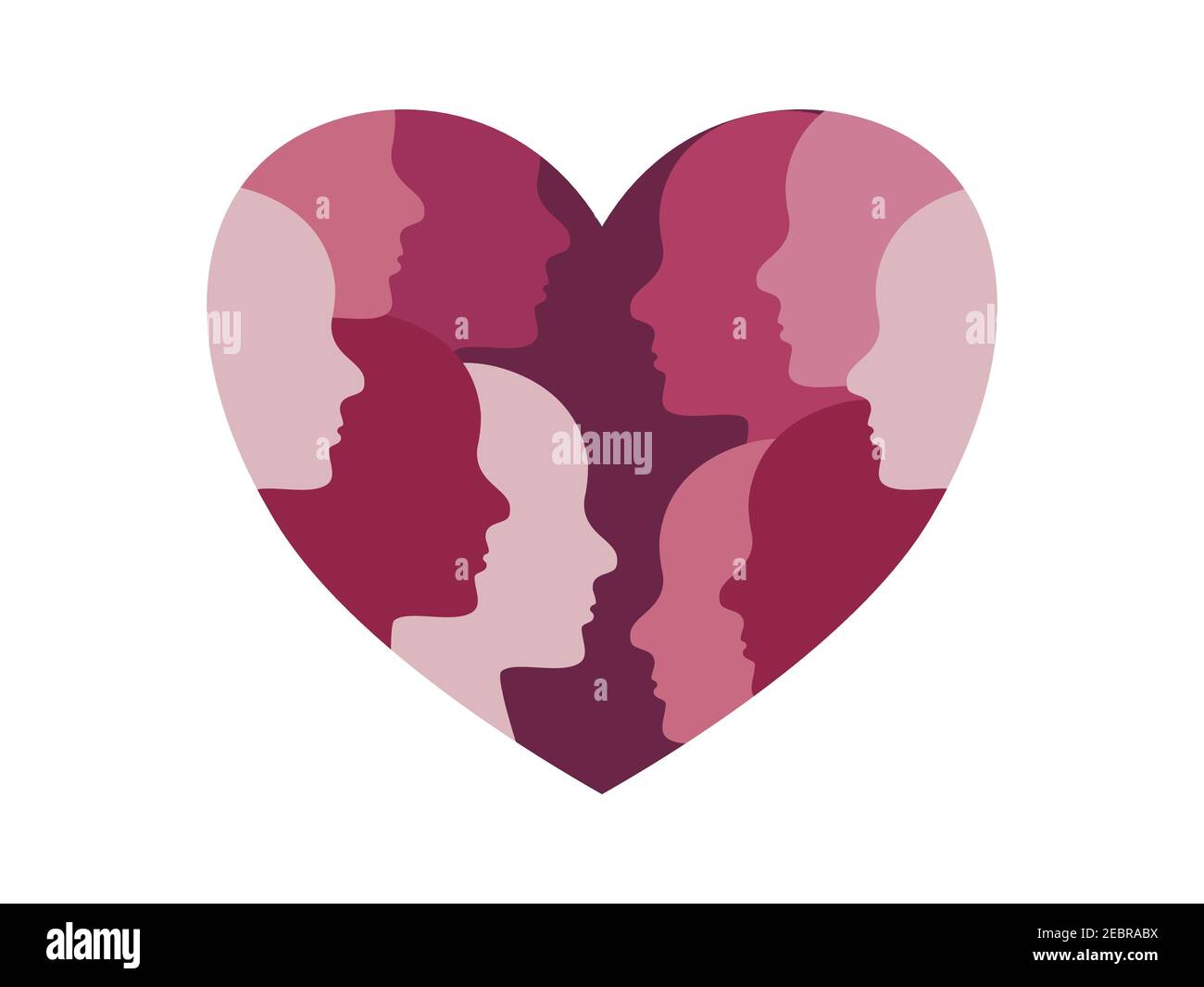 Simbolo del multiculturalismo Immagini Vettoriali Stock - Alamy