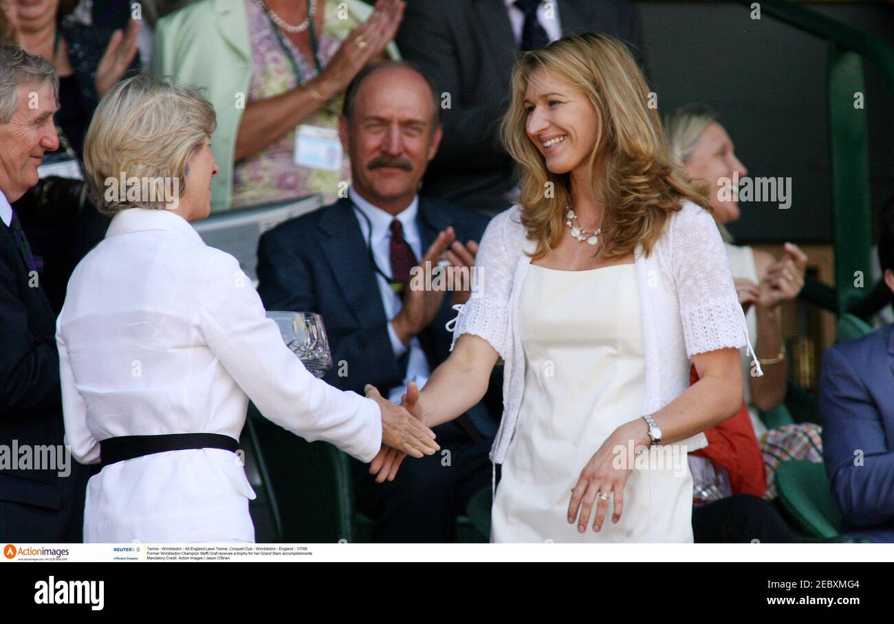 Steffi Graf Action Images Immagini e Fotos Stock - Alamy
