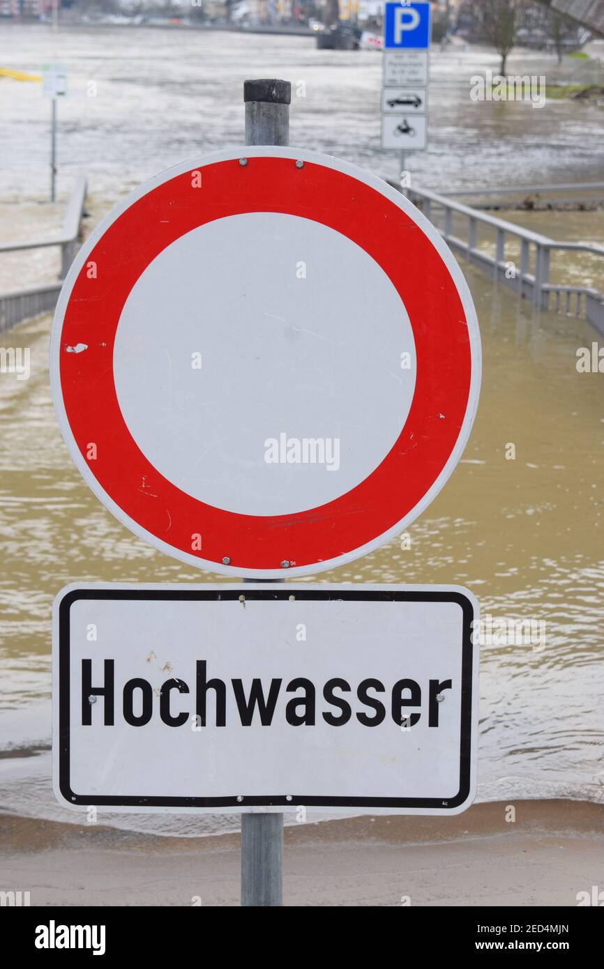 Segnale di alluvione neve immagini e fotografie stock ad alta ...