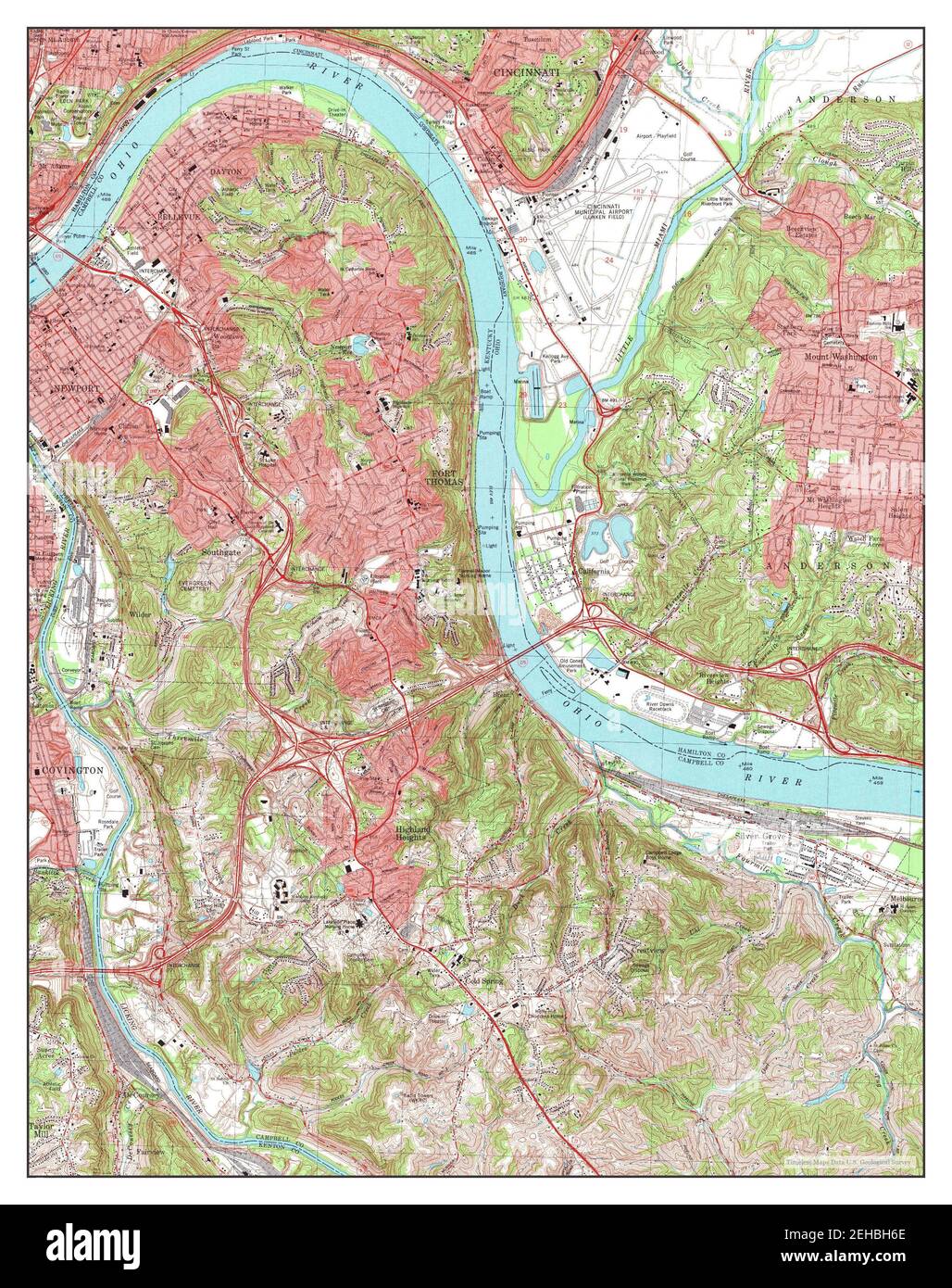 Newport Map Immagini e Fotos Stock - Alamy