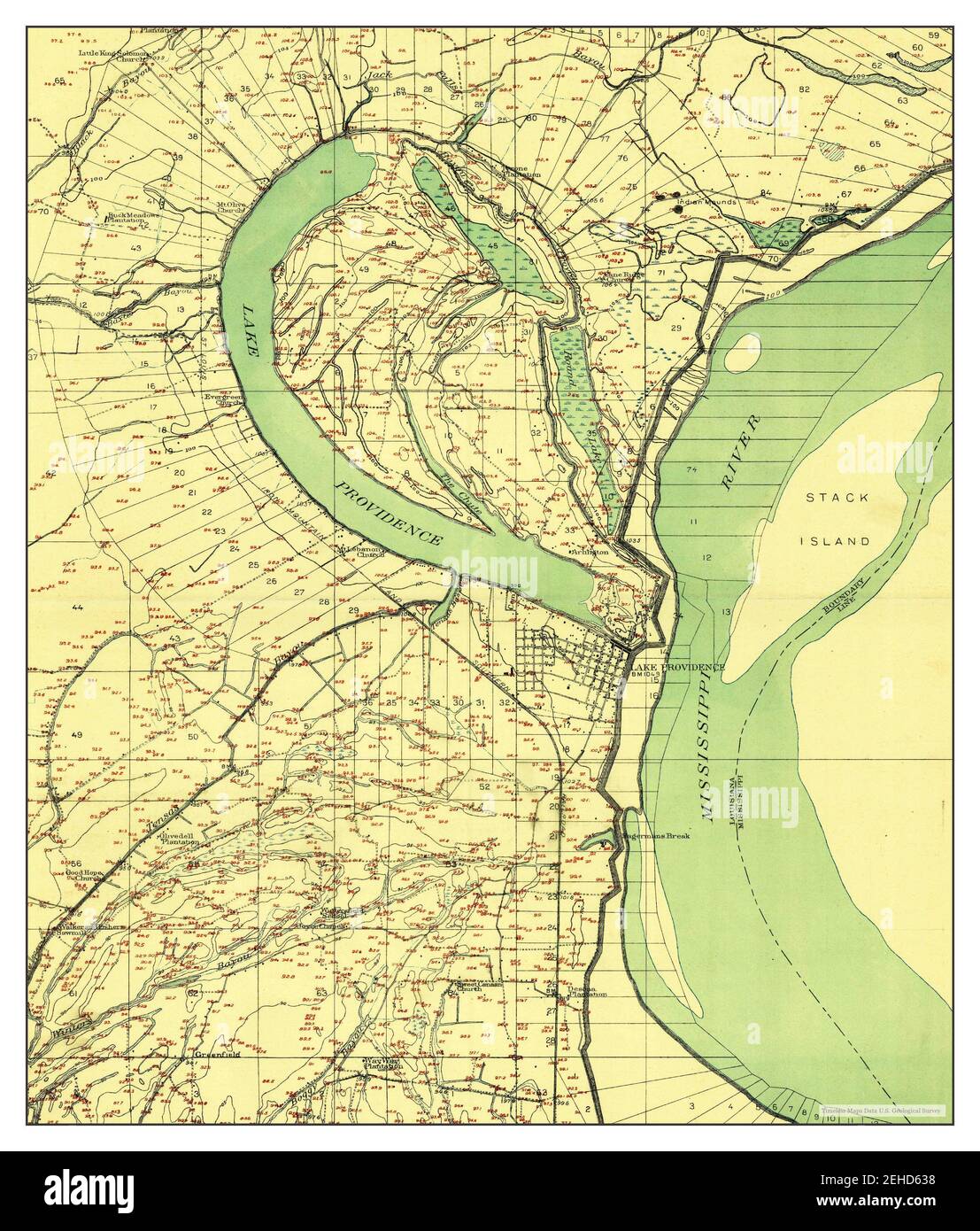 Mappa del lago di provvidenza immagini e fotografie stock ad alta ...